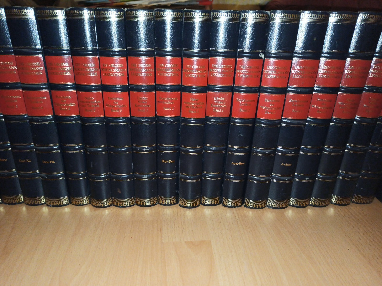 Die grosse Bertelsmann Lexikothek, 24 Bände, Chronik des 20 ...