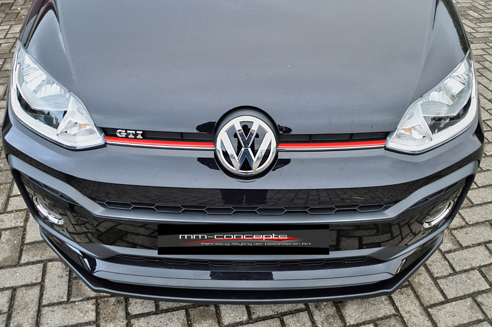 CUP Spoilerlippe für VW UP GTI Frontspoiler Spoilerschwert Spoiler ...