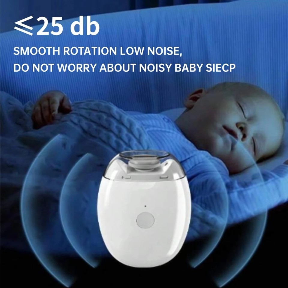 2 IN 1 Electric Nail Grinder With LED Light Automatic Nail Grinder ...