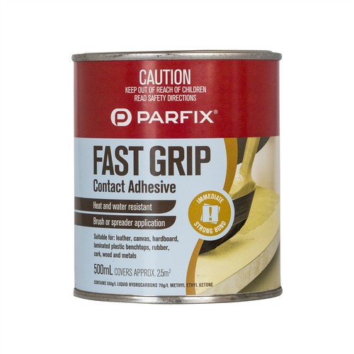 Parfix FAST GRIP CONTACT ADHESIVE Heat & Water Resistant 500ml, 1L Or ...