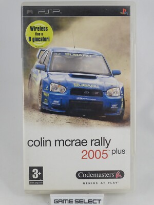 Colin Mcrae RALLY 2005 Plus sony Psp Spiel Pal - Original Komplette ...