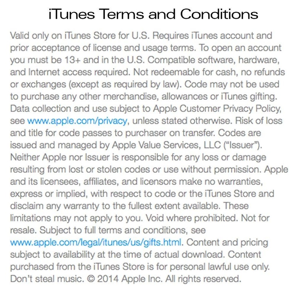 $100 iTunes Codes for $75 - Email delivery | eBay