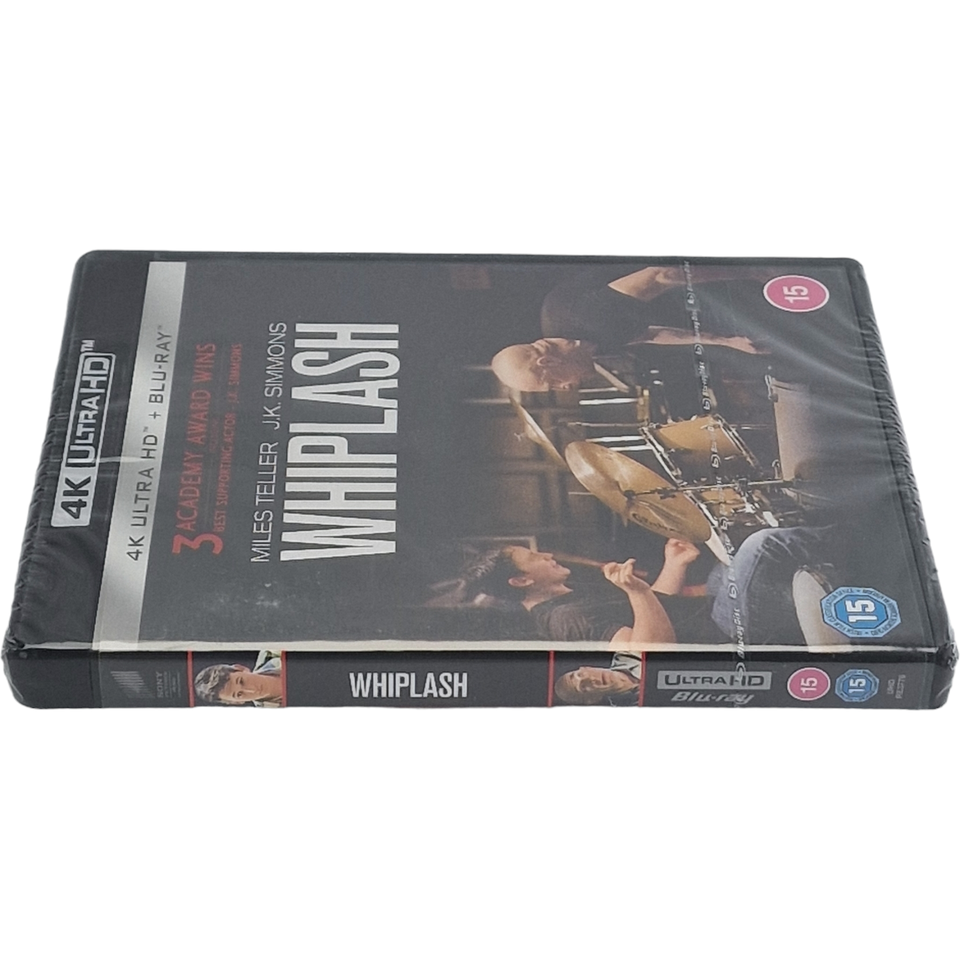 Whiplash 4K Ultra HD + Blu-ray 2014 Miles Teller, J.K. Simmons Zone ...