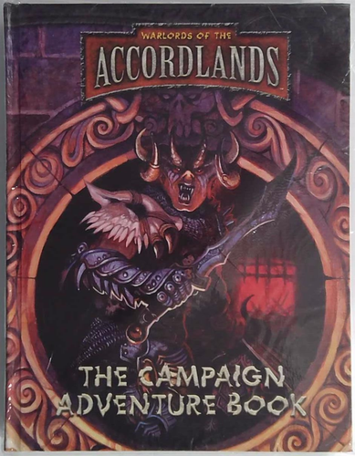 Warlords of the Accordlands RPG: Campaign Adventure Book HC+Map d20 AEG ...