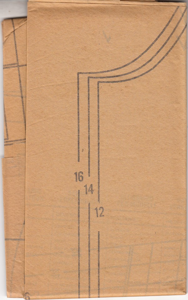 Butterick 5832 Couture Dress Pleats David Warren Pattern Sizes 12-16 ...