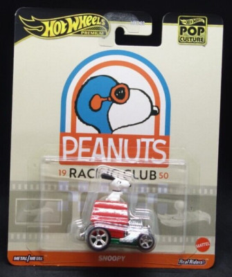 Hot Wheels Pop Culture Premium Peanuts Racing Club Snoopy | eBay Australia