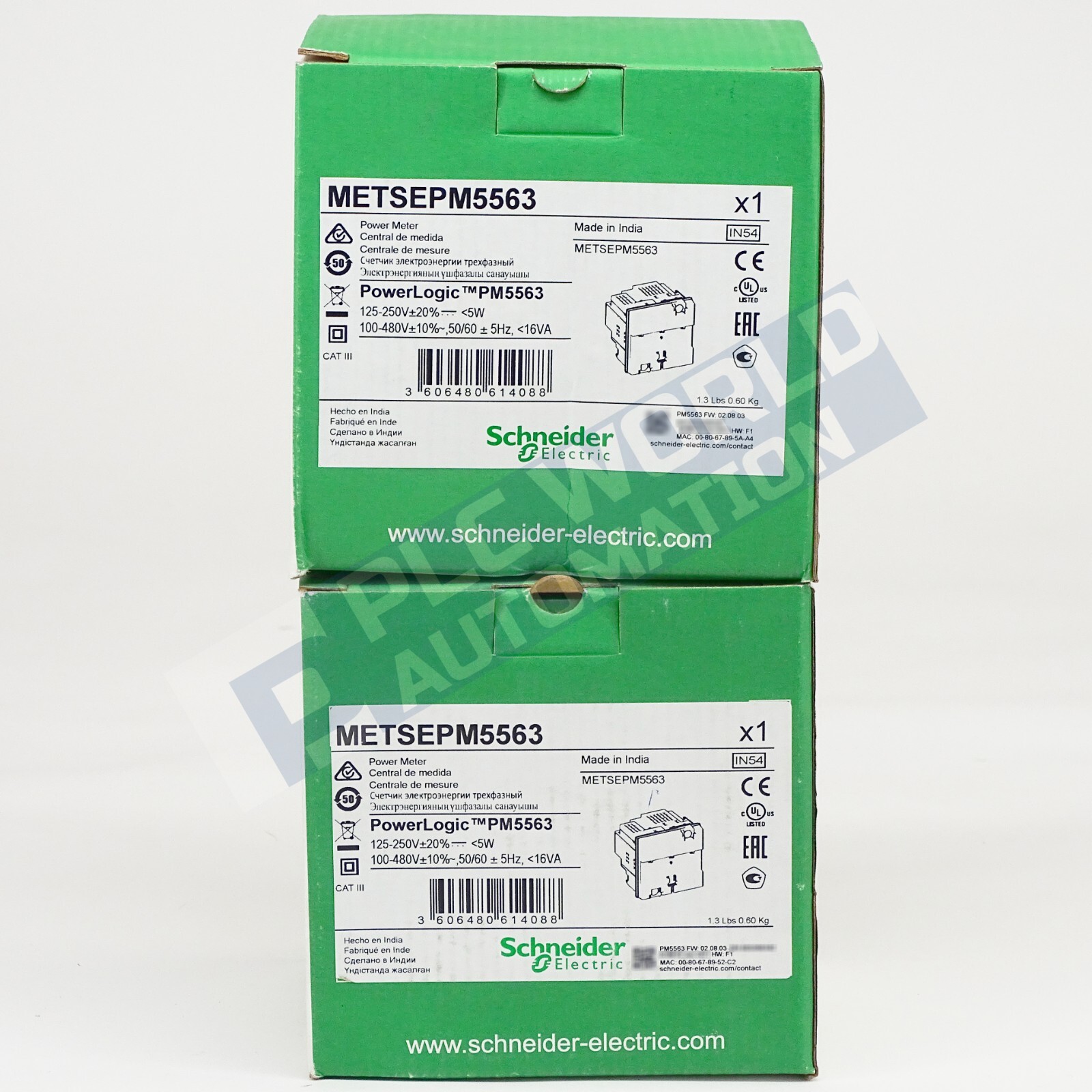 Brand New Schneider METSEPM5563 Power Logic PM5000 Power Meter PM5563 ...