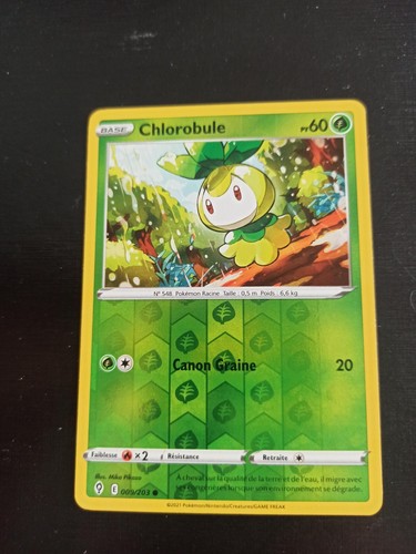 Carte Pokémon Chlorobule 009/203 Reverse EB07 Evolution Céleste | eBay