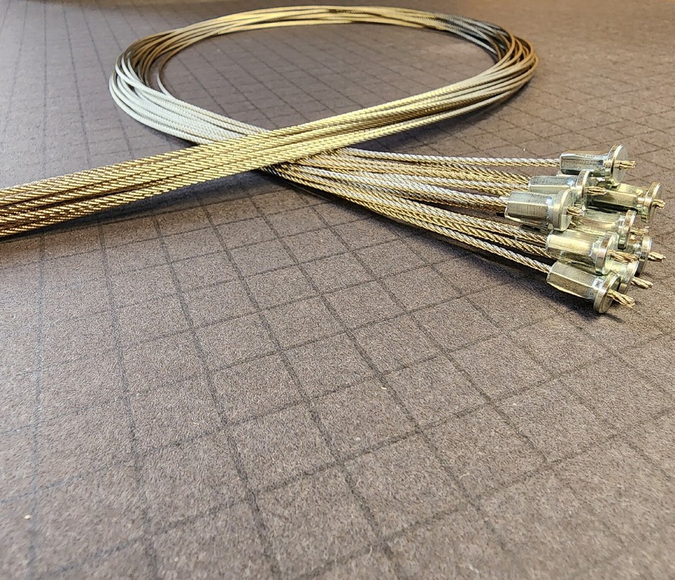 Window Regulator Stainless Steel Cables (Spring Driven Type) 5-FT ...