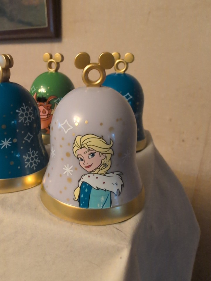12x Disney x Morrisons Christmas Party 2025 Disney Bells - Full Set of ...