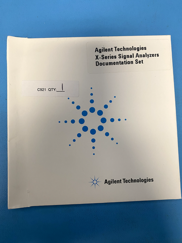 Agilent N9020-90096 X-Series Signal Analyzers Documentation Set Feb ...
