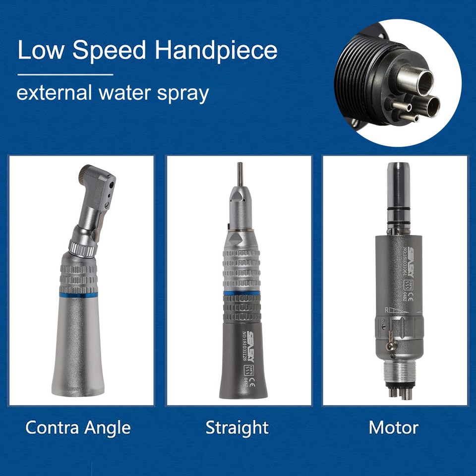 NSK type dental low slow speed handpiece contra angle straight motor 2 ...