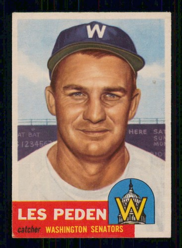 1953 TOPPS # 256 LES PEDEN RC SP 18571 | eBay