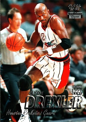 1997-98 Fleer Traditions Crystal #22 Clyde Drexler ROCKETS | eBay