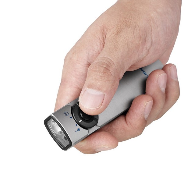 Olight Arkfeld Winter 3(Ti) Flashlight 1000 Lum CW LED W/Green Beam ...