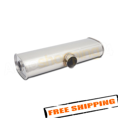 Vibrant Performance 10635 Transverse Oval Universal Muffler | eBay