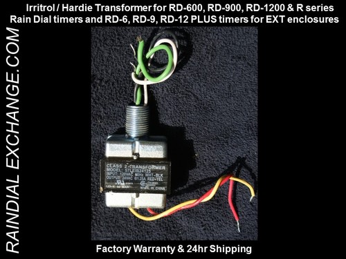 OEM Irritrol / Hardie Rain Dial EXT transformer 57LEIB24125 for RD-600 ...