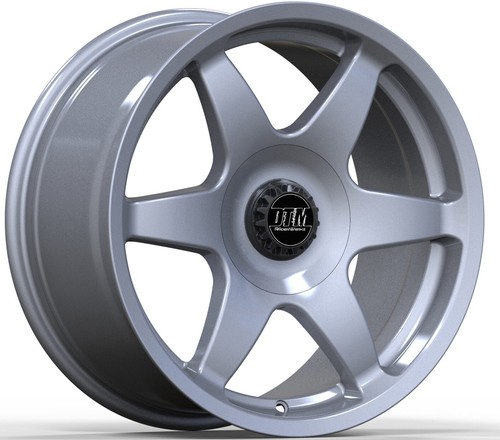 DTM RW3 Silver Wheels Rims 17x8.5 5x112 +35 Audi VW Mk5 Mk6 Mk7 tt A4 ...