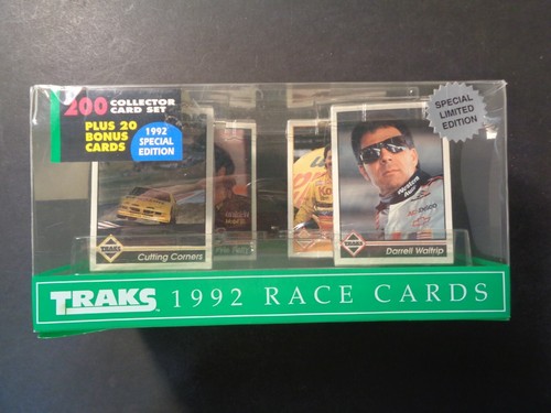 1992 Traks Race Cards Racing, 200 + 20 bonus Collector Set, Special ...