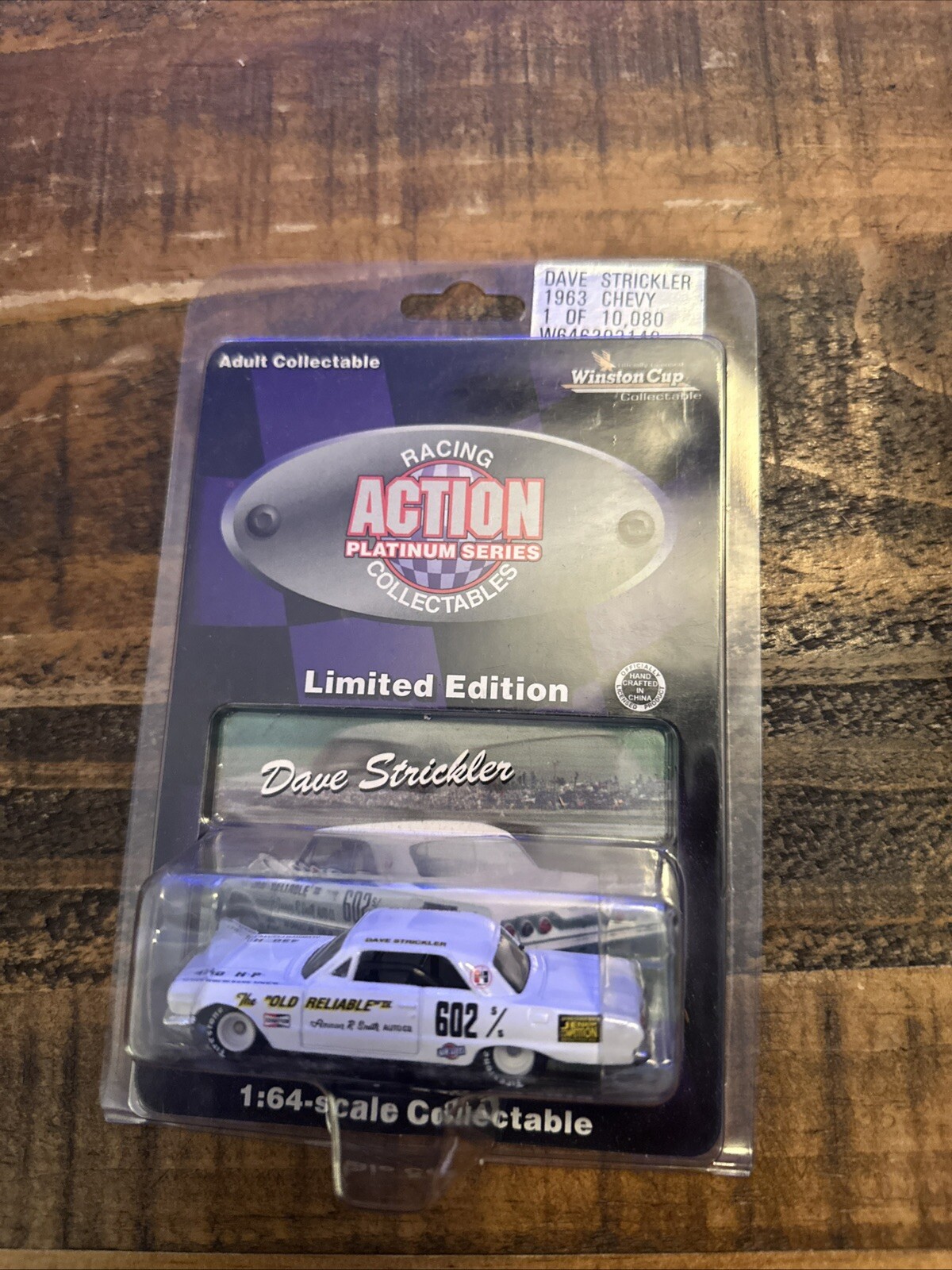 Dave Strickler 1963 Chevy Impala Old Reliable Action 1/64 Nascar NHRA ...