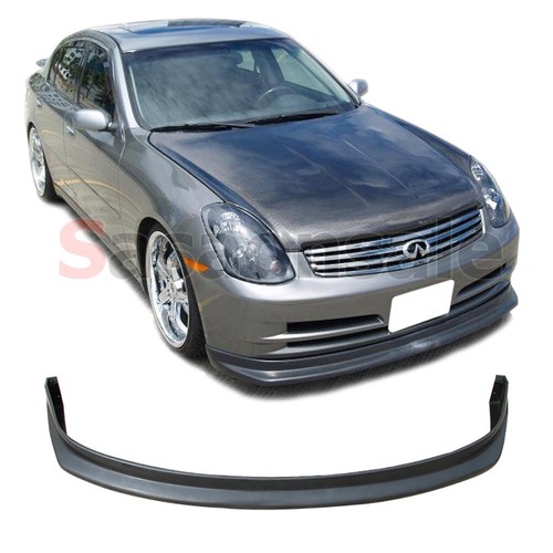 [SASA] Fit for 2003-2004 Infiniti G35 4dr Sedan N1 PU Front Bumper Lip ...