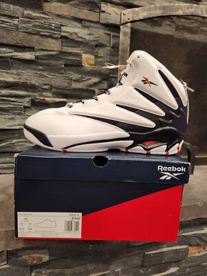 Reebok The Blast White Black Red Nick Van Exel Size 12 DEADSTOCK | eBay