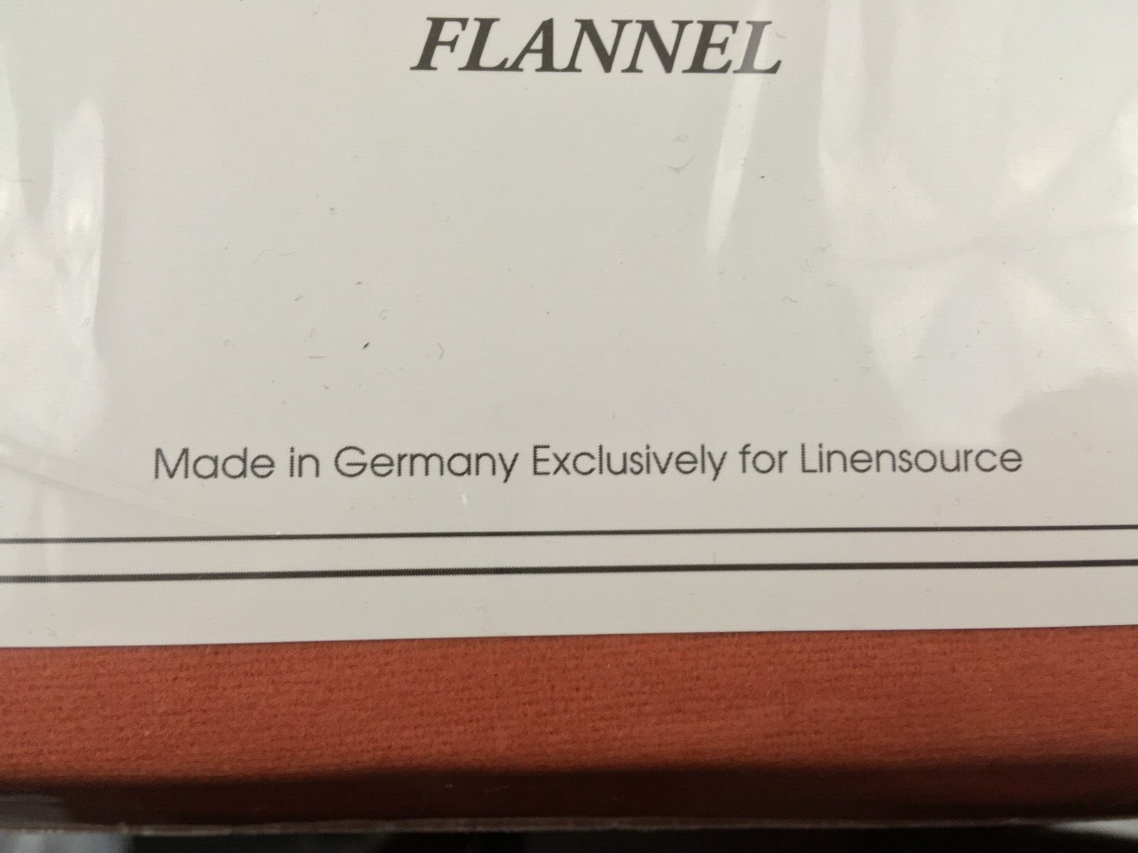 Vintage Queen Linensource Cotton Flannel Made In Germany Sheet Duvet ...