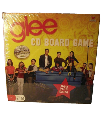 Cardinal GLEE CD Board Game - Glee Game Board, 150 Cards Timer & CD Age ...