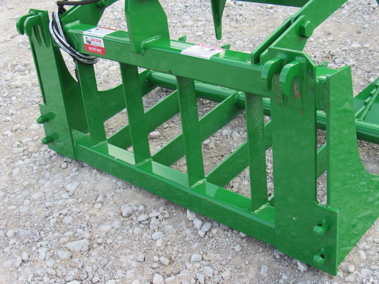 48" Cylinder Root Grapple Bucket Attachment Fits John Deere Tractor ...