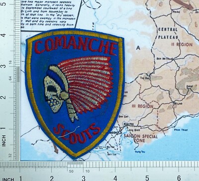 Patch , C Troop 7th Squadron Comanche Scouts PATCH , t4-231 | eBay