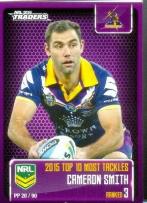 2016 NRL Traders Puzzle Pieces Card PP20/90 Cameron Smith - Storm ...