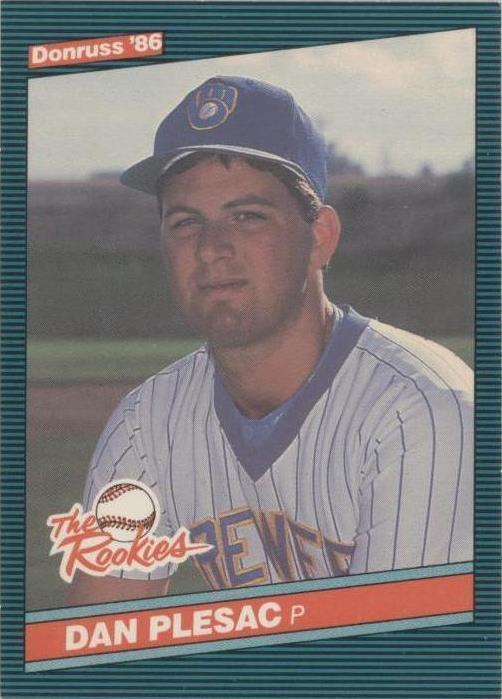 1986 Donruss The Rookies - Dan Plesac #14 (RC) for sale online | eBay