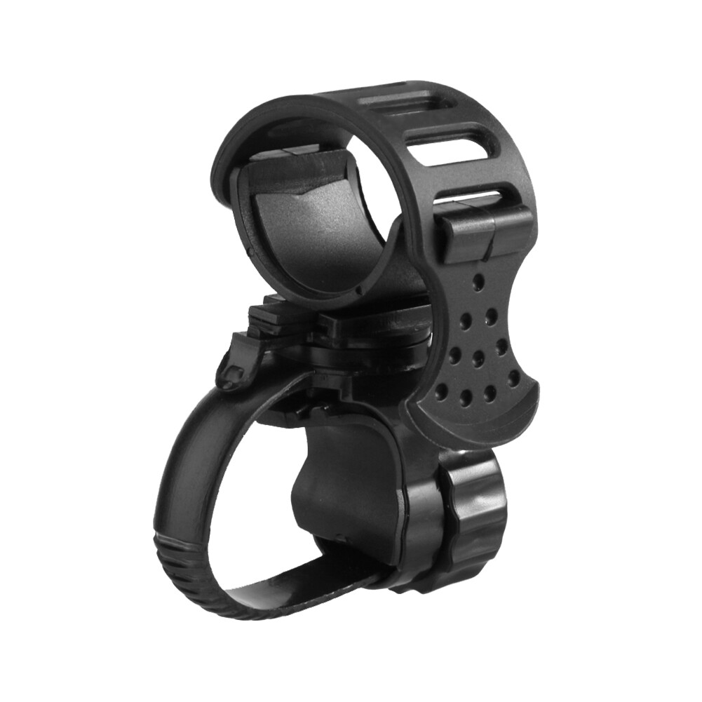 Bicycle Light Mount Bracket Bike Lamp Holder Clamp 360 Degree Rotatable ...