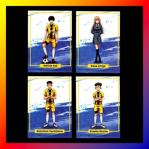 AOASHI Set of 4 PROMO CARD New ANIME EXPO AX Ashito HANA Soichiro ...