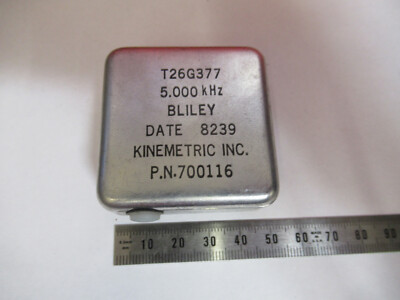 Crystals & Oscillators - Quartz Oscillator Frequency