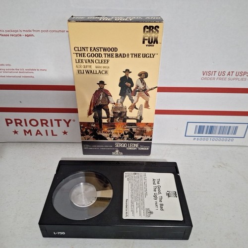The Good The Bad And The Ugly Part 1 Only Beta Max Cassette Clint ...