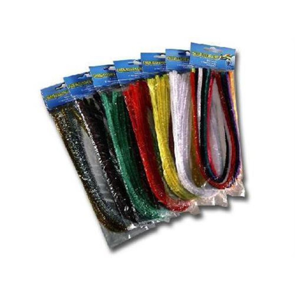 Max Bringmann - Folia 77817 - Chenilledraht, 10 Stück Ocker, 50cm x 8mm ...