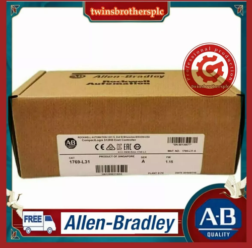 Factory Sealed Allen-Bradley 1769-L31 SER A CompactLogix 512KB ...
