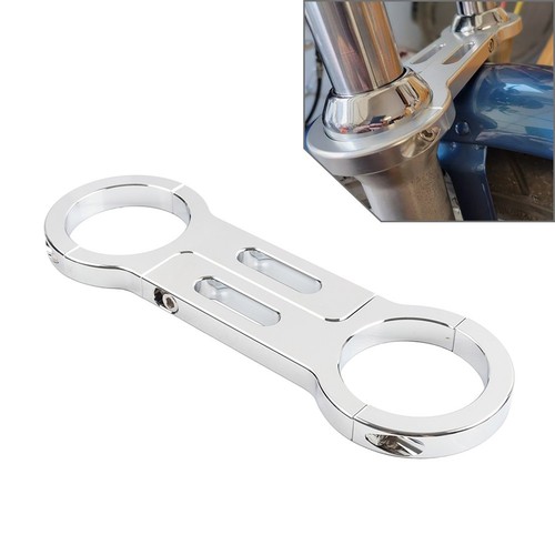 39mm Fork Brace Method Stabilizer For Harley Dyna Super Glide FXD FXDI ...