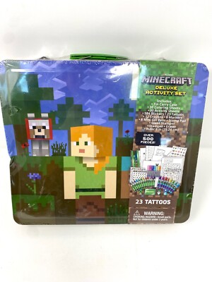 Minecraft Deluxe Activity Set Over 500 Pieces by Mojang New! | eBay