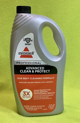 Bissell 3X Professional Advanced Clean & Protect Carpet Cleaners 52oz ...