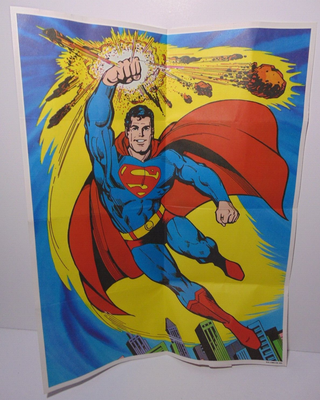 Vintage Superman Poster