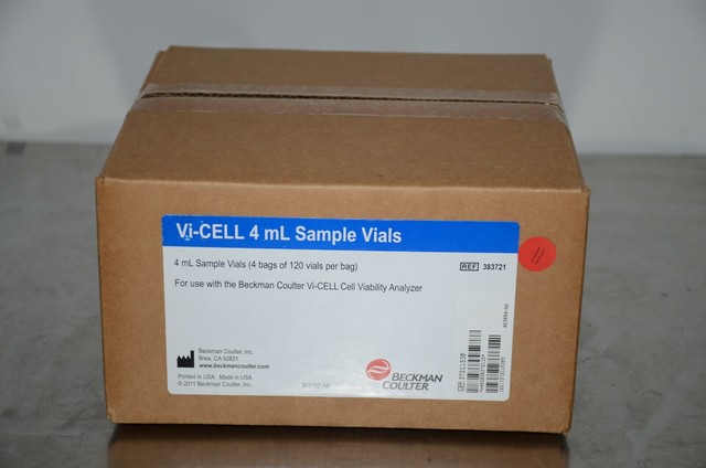 Beckman Coulter Vi-cell 4ml Sample Vials 383721 for sale online | eBay