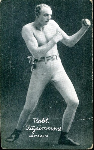 1921 Robert Fitzsimmons Exhibit Boxing Australia RARE VG-PR | eBay
