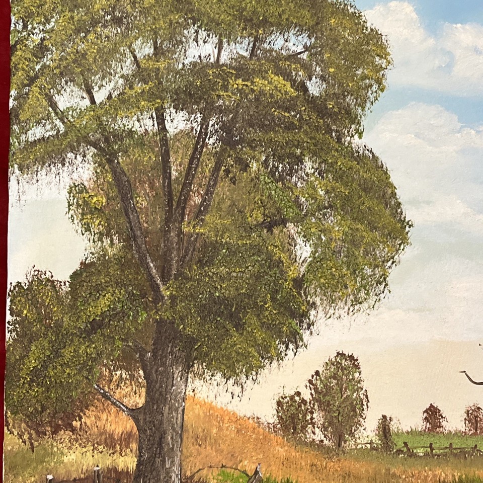 Vintage Oil/Acrylic Painting Signed By Artist N. Sperry Handmade 1999 ...