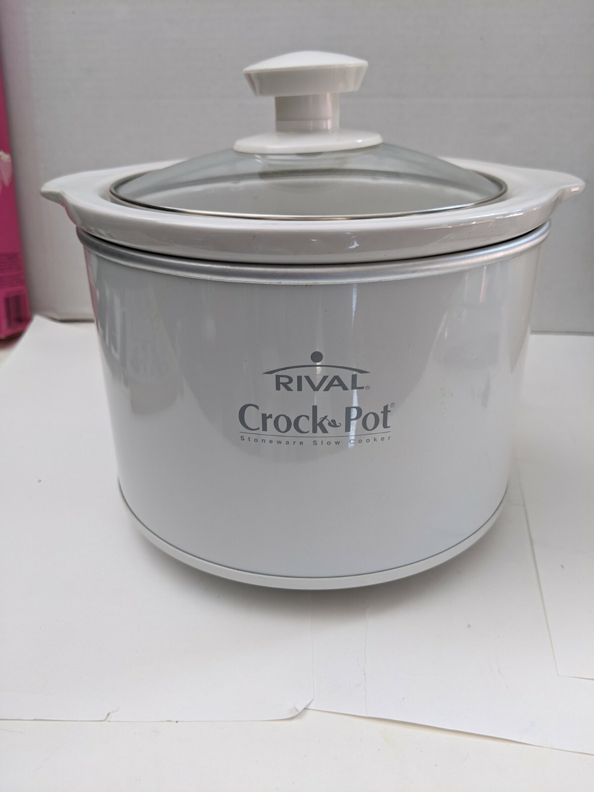 Rival Crock Pot Stoneware Slow Cooker Model 3215 1.5 Quart for sale ...