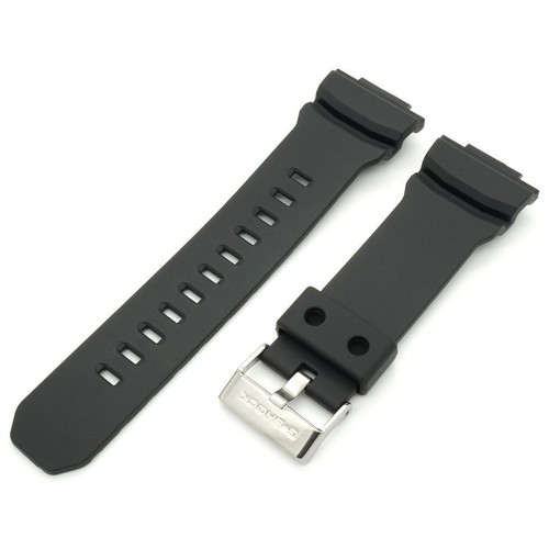 Genuine Casio Black Rubber Watch Band Strap G-Shock Ana-Digi GA-200-1A ...
