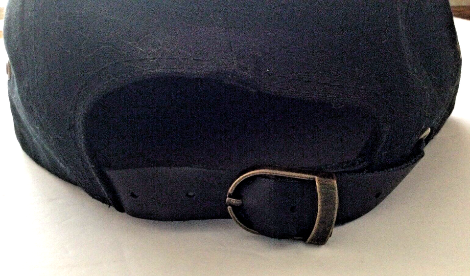 Crown Baseball Cap Black with Electric Guitar Design Adjustable Buckle ...