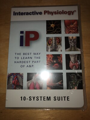 Anatomy and Physiology PC CD NEW Sealed Interactive 10 System Suite ...