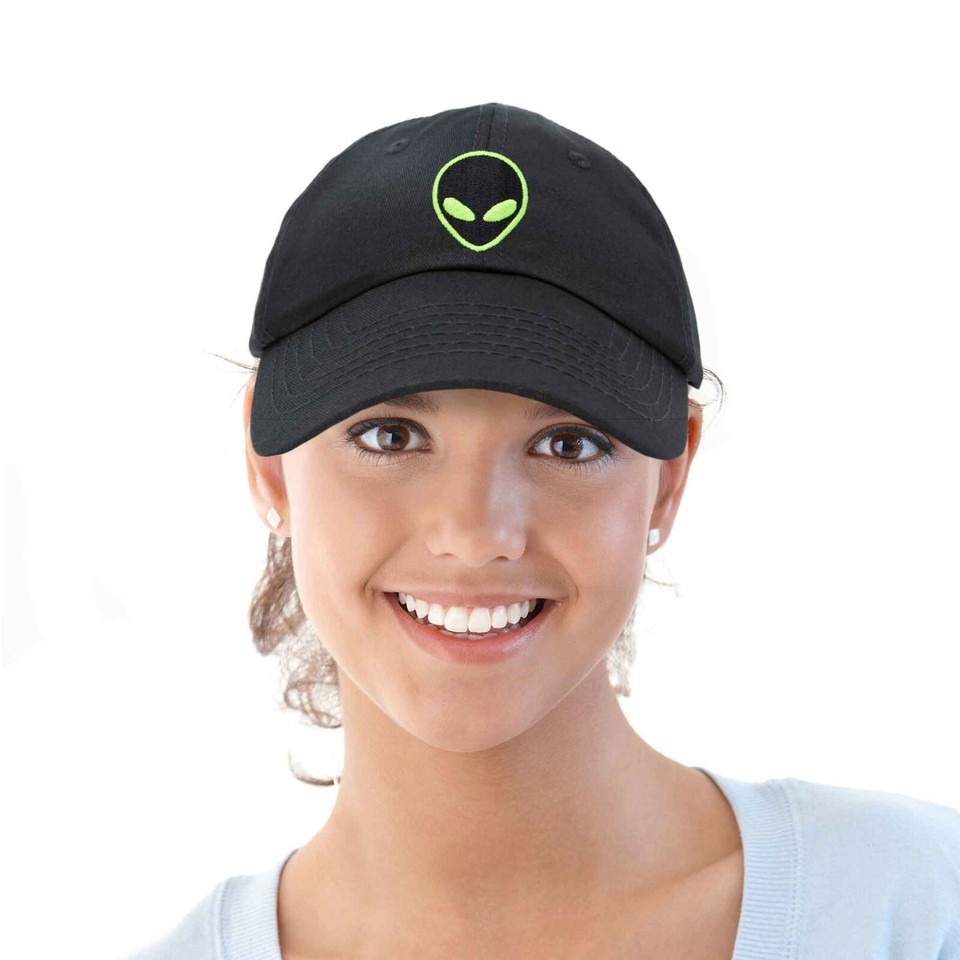 DALIX Alien Head Baseball Cap Mens and Womens Hat | eBay